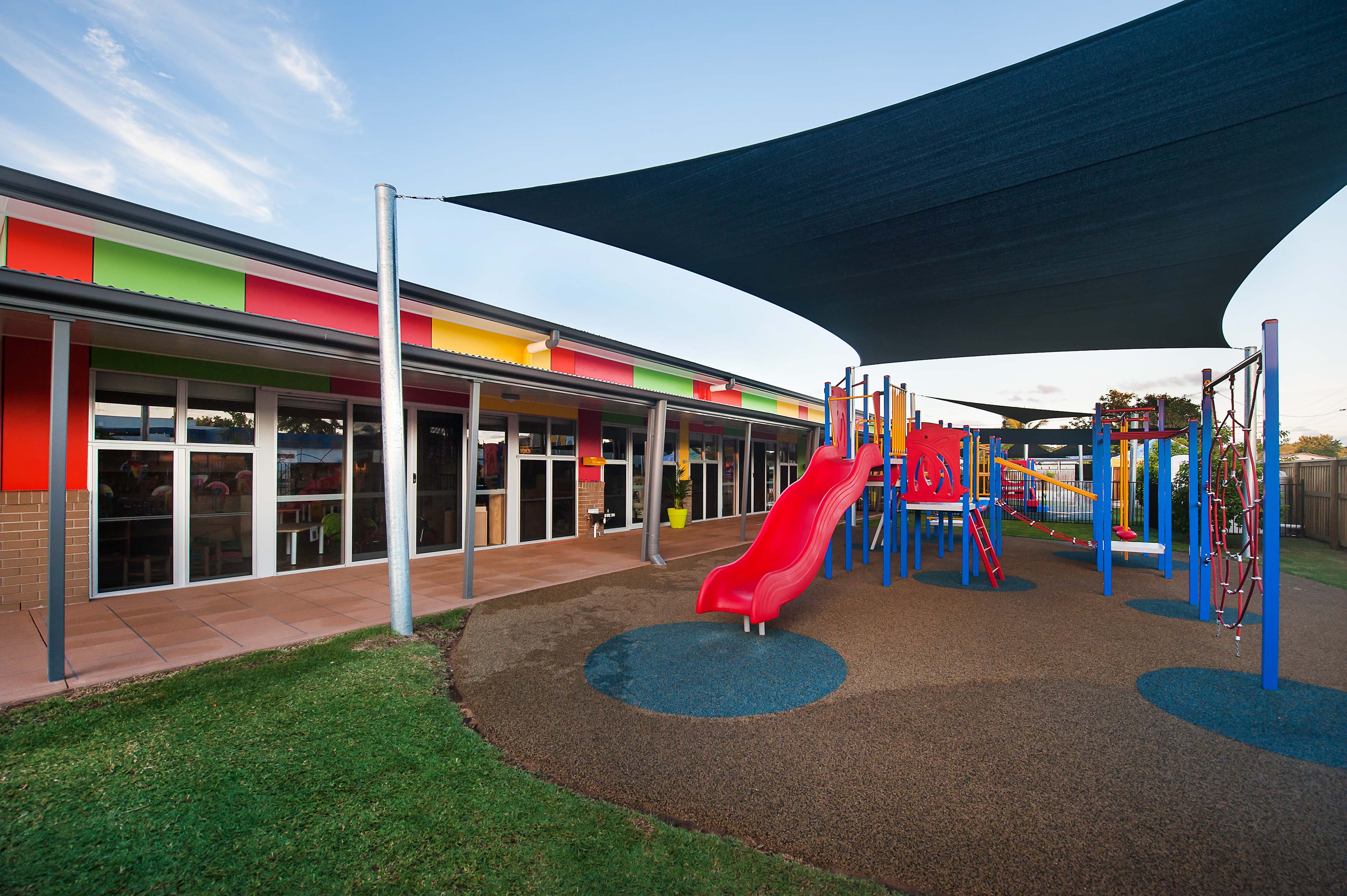 My School Slade Point Entry Pre Kindy Kindergarten Playground b - Mt Cotton